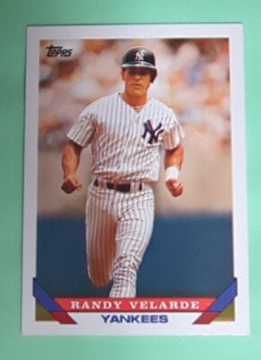 1993 Topps Randy Velarde #174 - New York Yankees | eBay