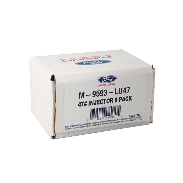 Ford Racing M-9593-lu47 Fuel Injector Set 47 Lb/hr Ev6 Body Style 8 PC ...