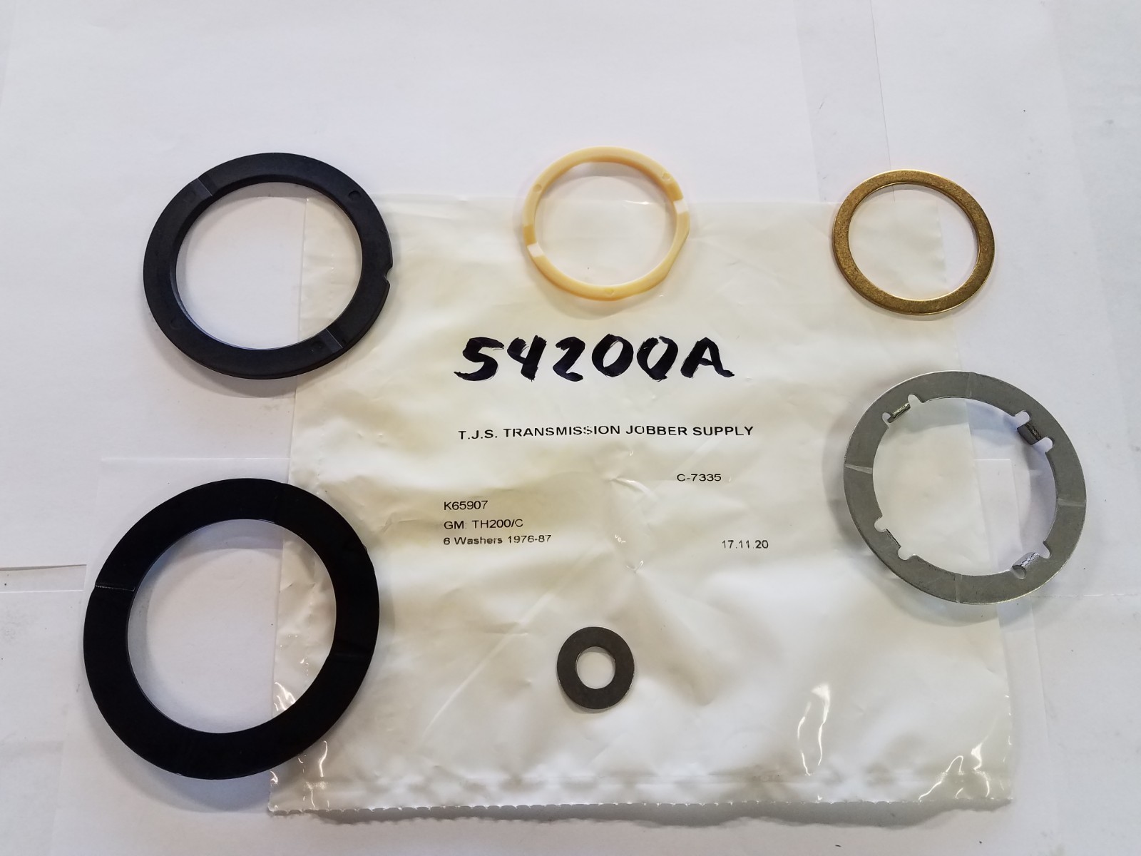 . THM 200/C transmission thrust washer kit | eBay