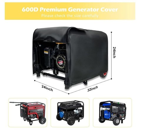 Joroamp Generator Cover Portable Generator Shed Enclosure, Waterproof ...