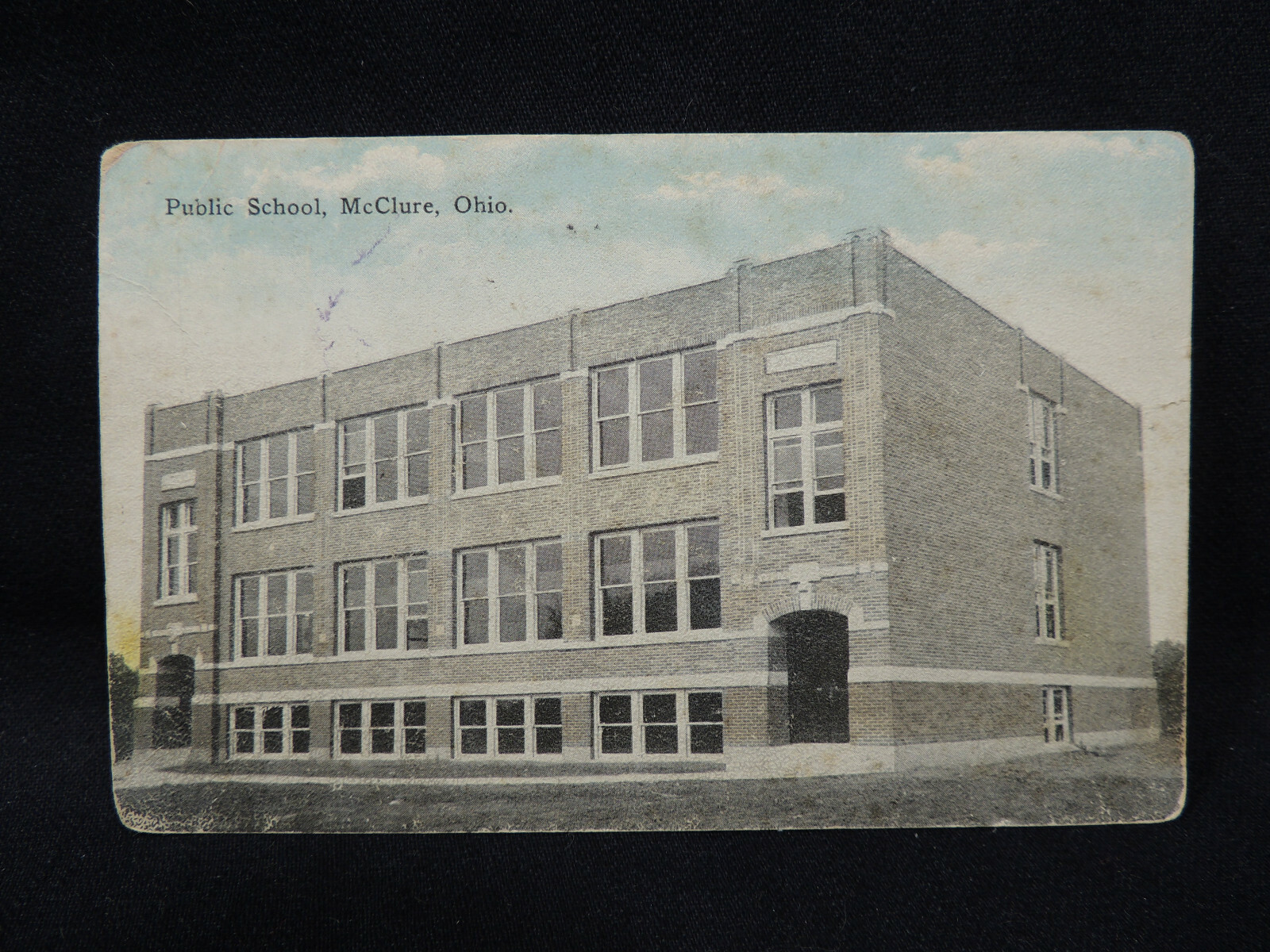 Antique Postcard PUBLIC SCHOOL, McCLURE, OHIO unposted D2a | eBay