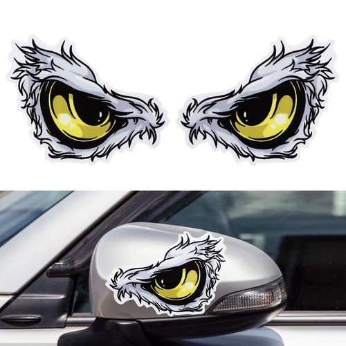 New Waterproof Auto 3D Cat Eye Decal Body Door Decor Vinyl Car Sticker ...