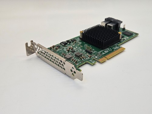 LSI Logic Controller Card H5-25573-00 SGL SAS 12Gb/s PCIE3.0 HBA 9300 ...