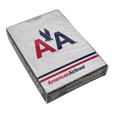Vintage American Airlines Aa Eagle Logo New Sealed Usa Playing Cards | eBay
