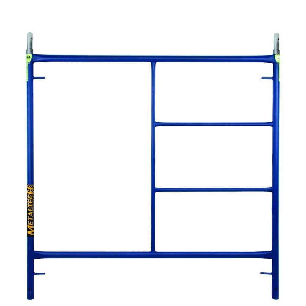 MetalTech Scaffolding Frame 5' x 5' Weather Resistant Stackable Steel ...