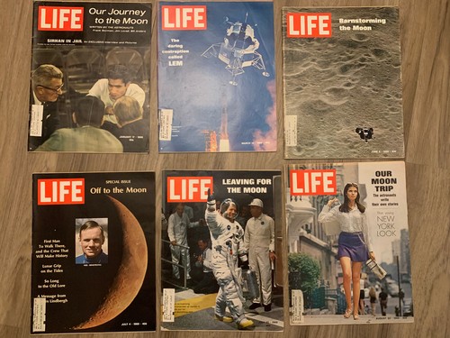 LIFE Magazine 1969 Lot Of 6 To The Moon and Back | eBay