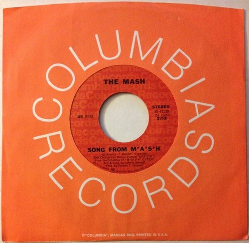 The Mash / Johnny Mandel - Song From M*A*S*H 1970 7", Single Columbia ...