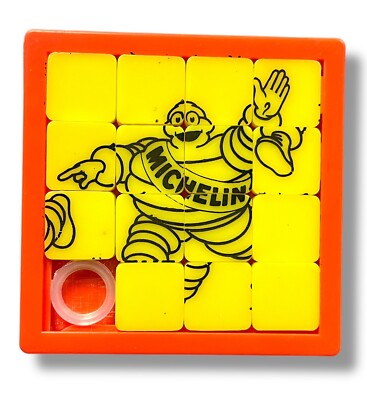 Vintage Michelin Man Tires Slider Puzzle Advertising | eBay