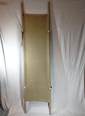 WW2 WWII Field Cot Medical Stretcher, Folding Bed | eBay