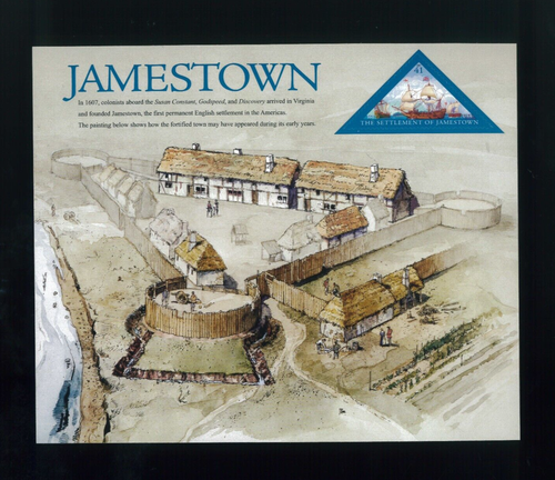 United States 41¢ Settlement of Jamestown Postage Stamp #4138 MNH Full ...