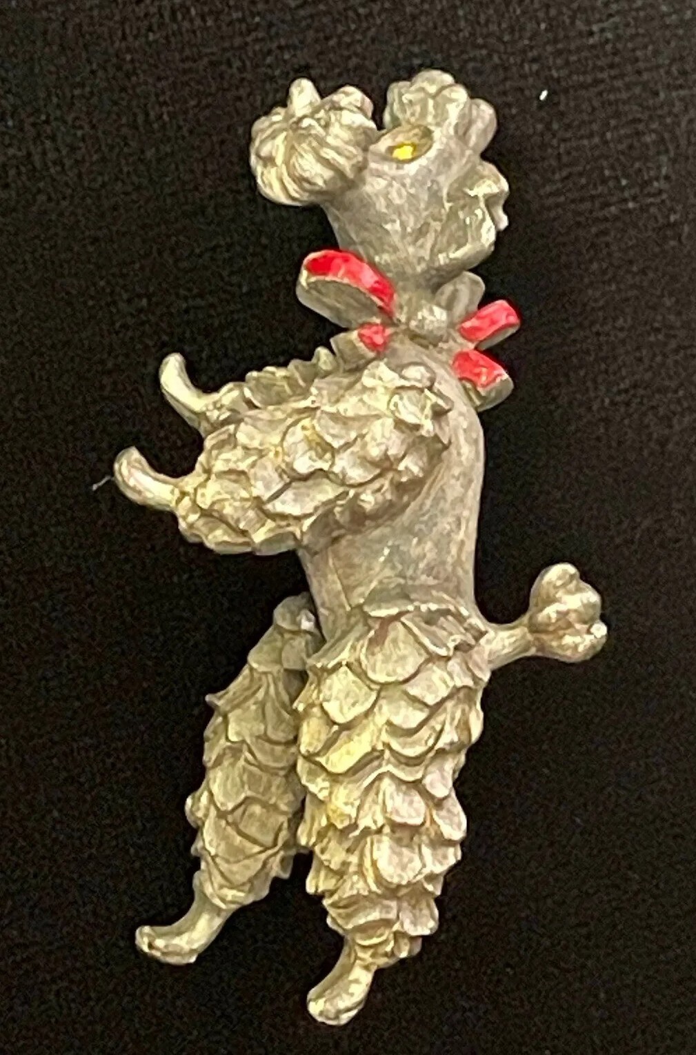 COOL VINTAGE POODLE DOG PIN BROOCH JEWELRY | eBay