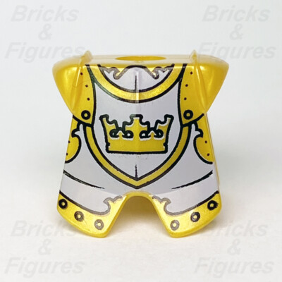 LEGO® Gold Knight Crown Breastplate Armour Castle Minifigure Part ...