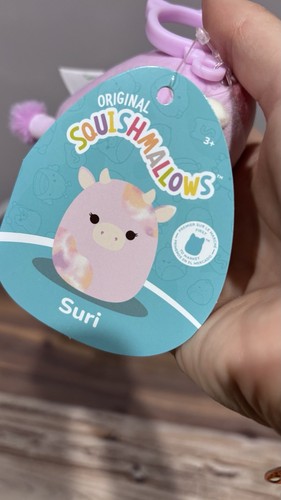 SURI Sunset Cow Squishmallow 3.5” Clip BNWT | eBay