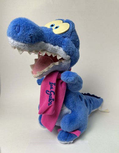 Vintage Walt Disney World Blizzard Beach Ice Gator Plush 1995 No Hat ...