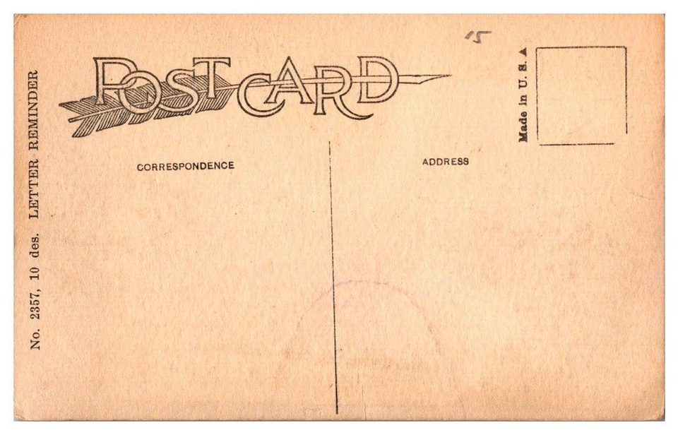 Vintage Divided Back Postcard A Chance To Flourish Greetings Friendship ...