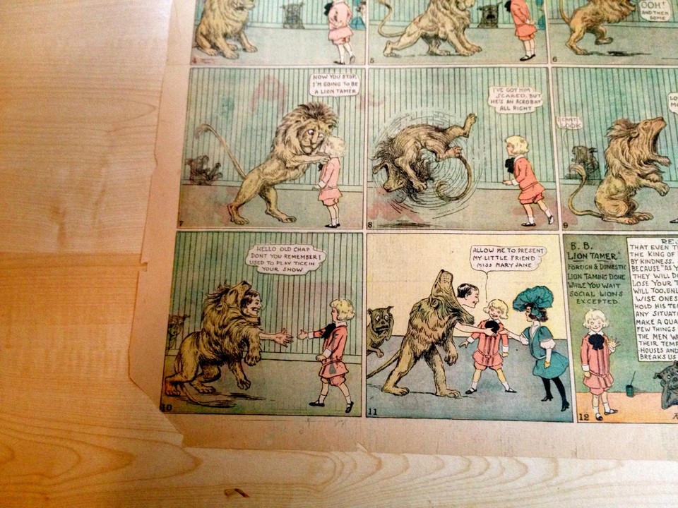 RARE BUSTER BROWN/LION PAGE/OUTCOULT/MAUD OPPER-ORIGINAL FULL-1906 ...