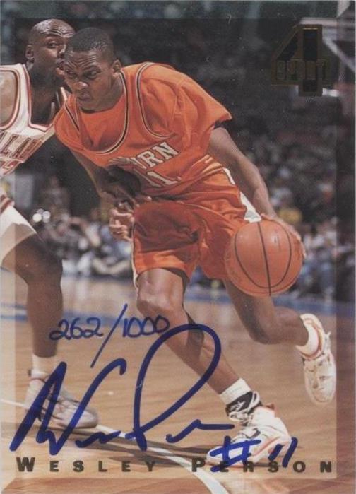 1994 Classic 4 Sport - Autograph Wesley Person /1000 (AU, RC) for sale ...