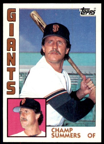 1984 Topps Champ Summers A Baseball Cards #768 | eBay