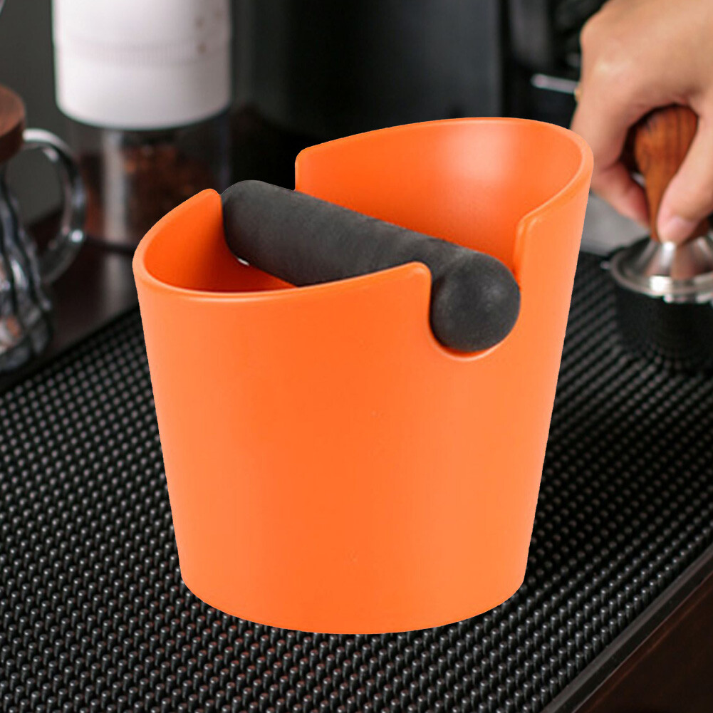 Coffee Slag Knock Box Non-slip Espresso Grind Waste Bin for Barista ...