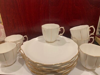 Royal Albert Kent Hostes Plate and Tea Cup 6 Cups 8 Plates.-E45 | eBay