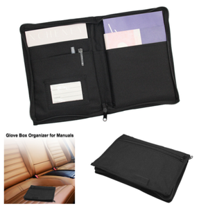 Multi Pockets In-Car Glove Box Manuals Documents Folder Storage ...