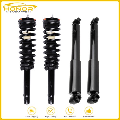 4pcs Front Rear Complete Struts Shocks & Springs Kit For 2010-2012 Ford ...
