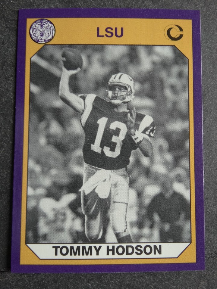 1990 Collegiate Collection LSU Tigers Football Complete Your Set U You ...