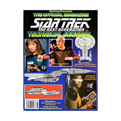 Starlog Star Trek Book Star Trek - The Next Generation Technical ...