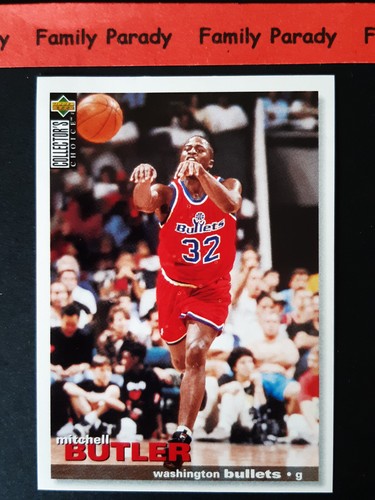 Upper Deck NBA Basketball 95-96 Stickers Mitchell Butler 205 Washington ...