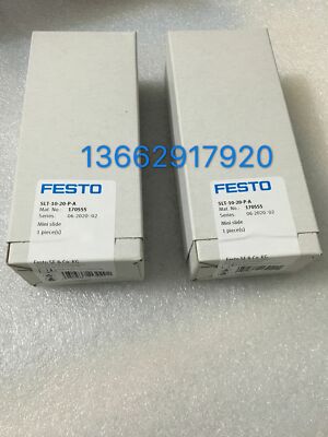 1pcs Festo sliding table cylinder SLT-10-20-P-A (170555) | eBay
