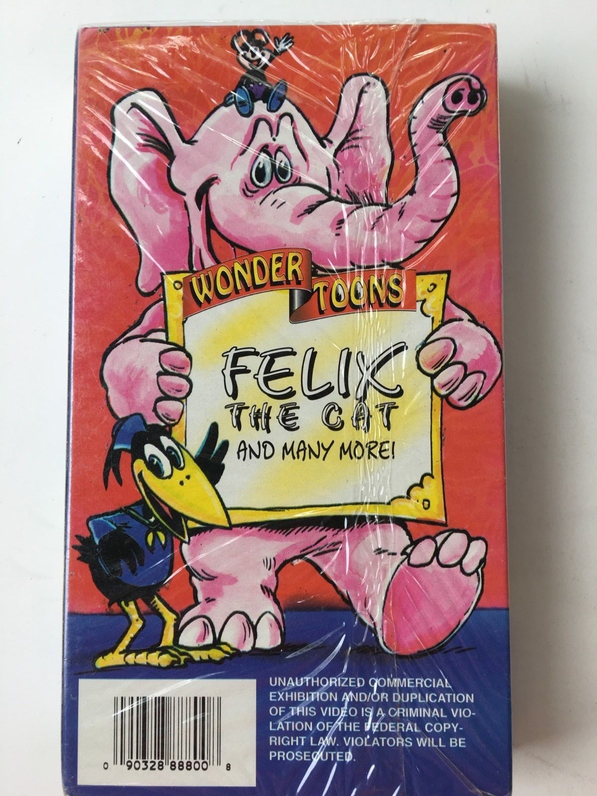 VHS Tape Wonder Toons Felix the Cat Brand New with Factory Plastic ...