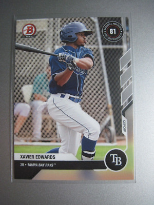 2020 BOWMAN NEXT TOP 100 PROSPECTS XAVIER EDWARDS #BA-38 | eBay