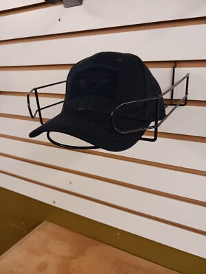 LOT OF 5 12 x 8-1/2 Baseball Hat Cap Holder Slatwall Display Fixture ...