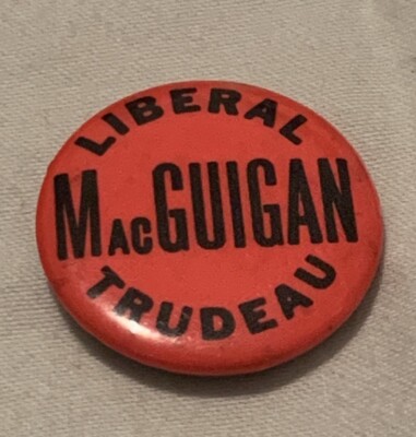 Liberal Party of Canada Leader Pierre Trudeau w/ Mark MacGuigan ...