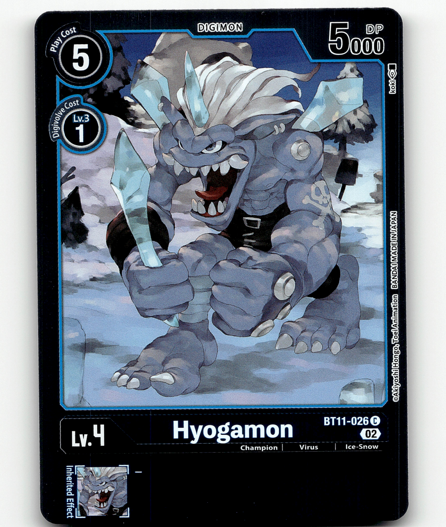 Digimon Hyogamon FOIL Dimensional Phase Common | eBay