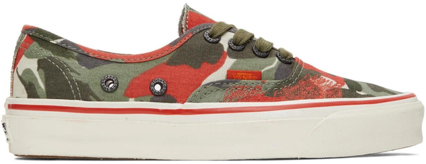 Size 13 - VANS Nigel Cabourn x OG Authentic LX Army Green Camo for sale ...