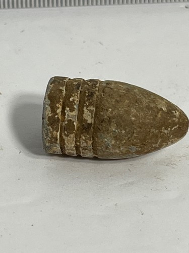 Civil War Era Bullet Minie Ball Confederate .58 Cal Rifle Monococy ...