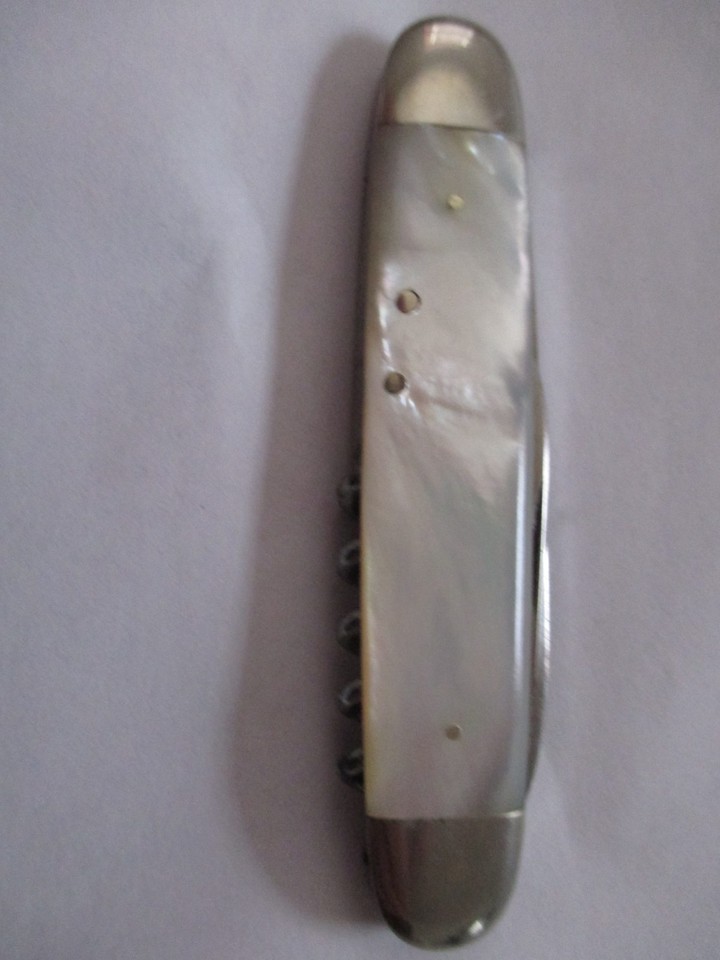 MANN E BRUCKMANN Bartenders Knife Made in Solingen Germany MOP Exc ...