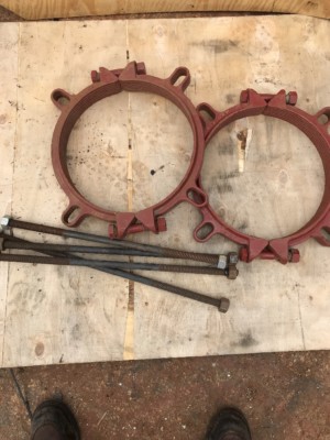 Lot Of 3 SETS of EBAA 12” 1512 HR Series 1500 Split Serrated Bell ...