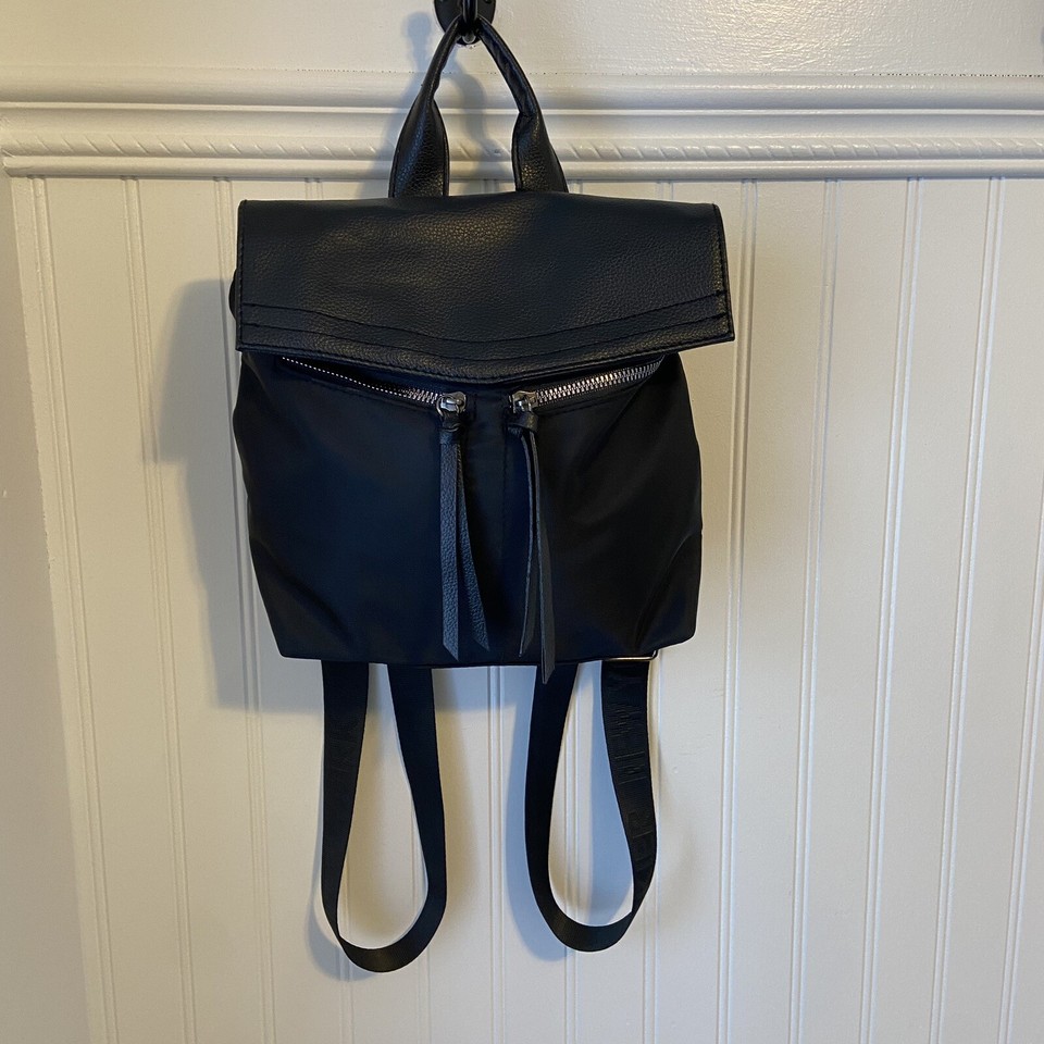 Botkier New York Trigger Black Bag Mini Backpack Black Nylon | eBay