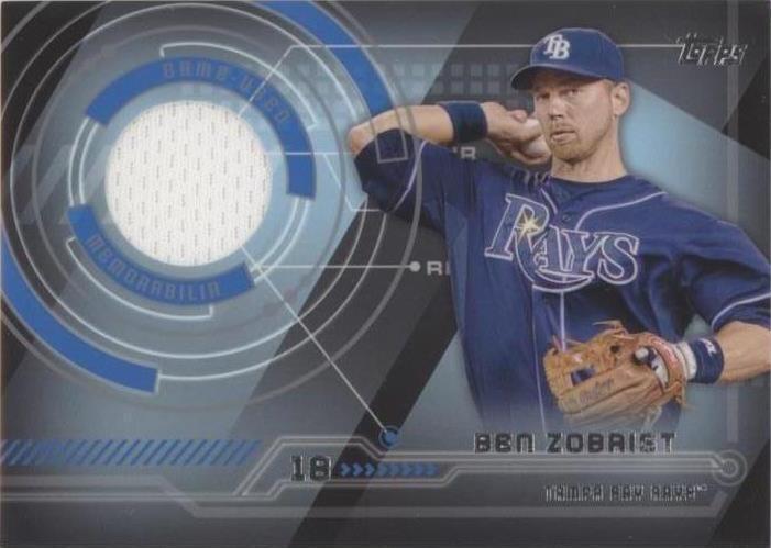 2014 Topps - Trajectory Relics Ben Zobrist #TR-BZ (MEM) for sale online ...