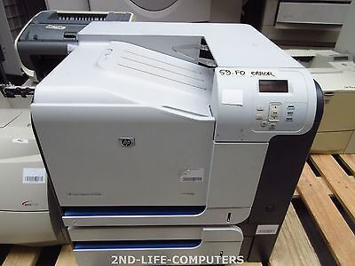 HP Color LaserJet CP3525X CC471A CP3525 USB LAN Duplex Laserdrucker ...