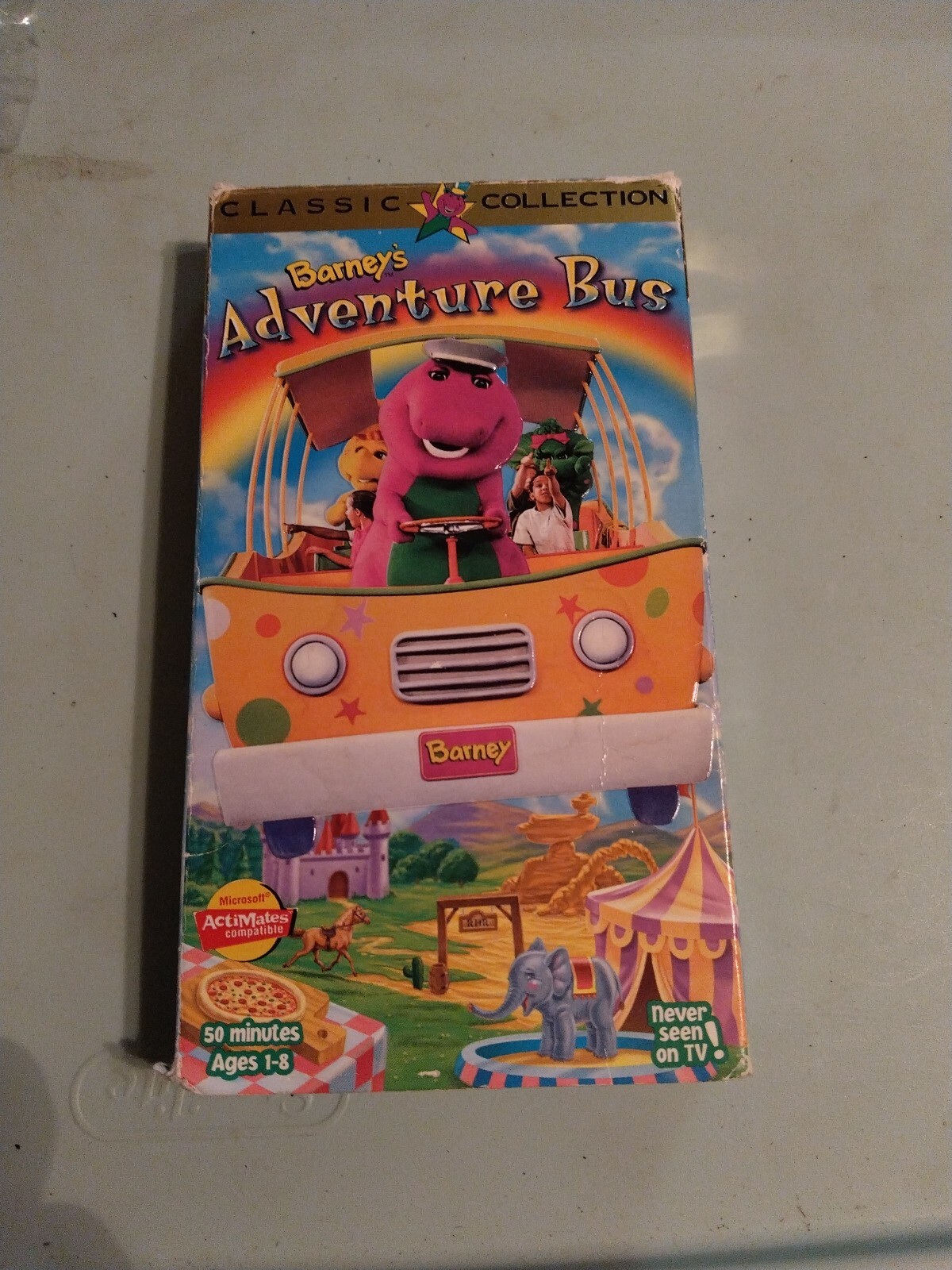 Barney - Barneys Adventure Bus (VHS, 1997) | Grelly USA