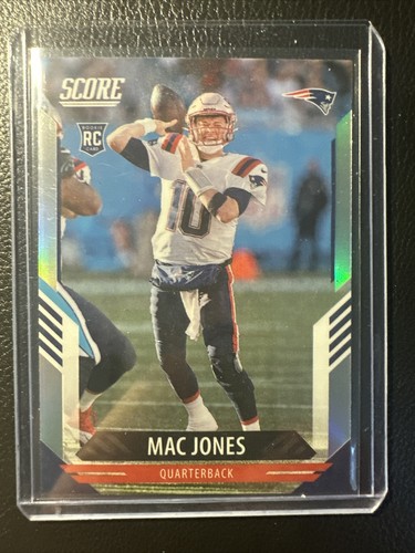 2021 Panini Chronicles Football Mac Jones Score Rookie #405 Silver Holo ...