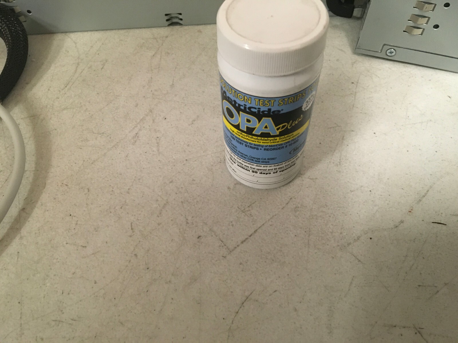 Metrex Metricide Opa Plus 100 Solution Test Strips Qty 2 Bottles 10-602 ...