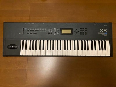 KORG X3 Synthesizer Keyboard Music Workstation Black | eBay