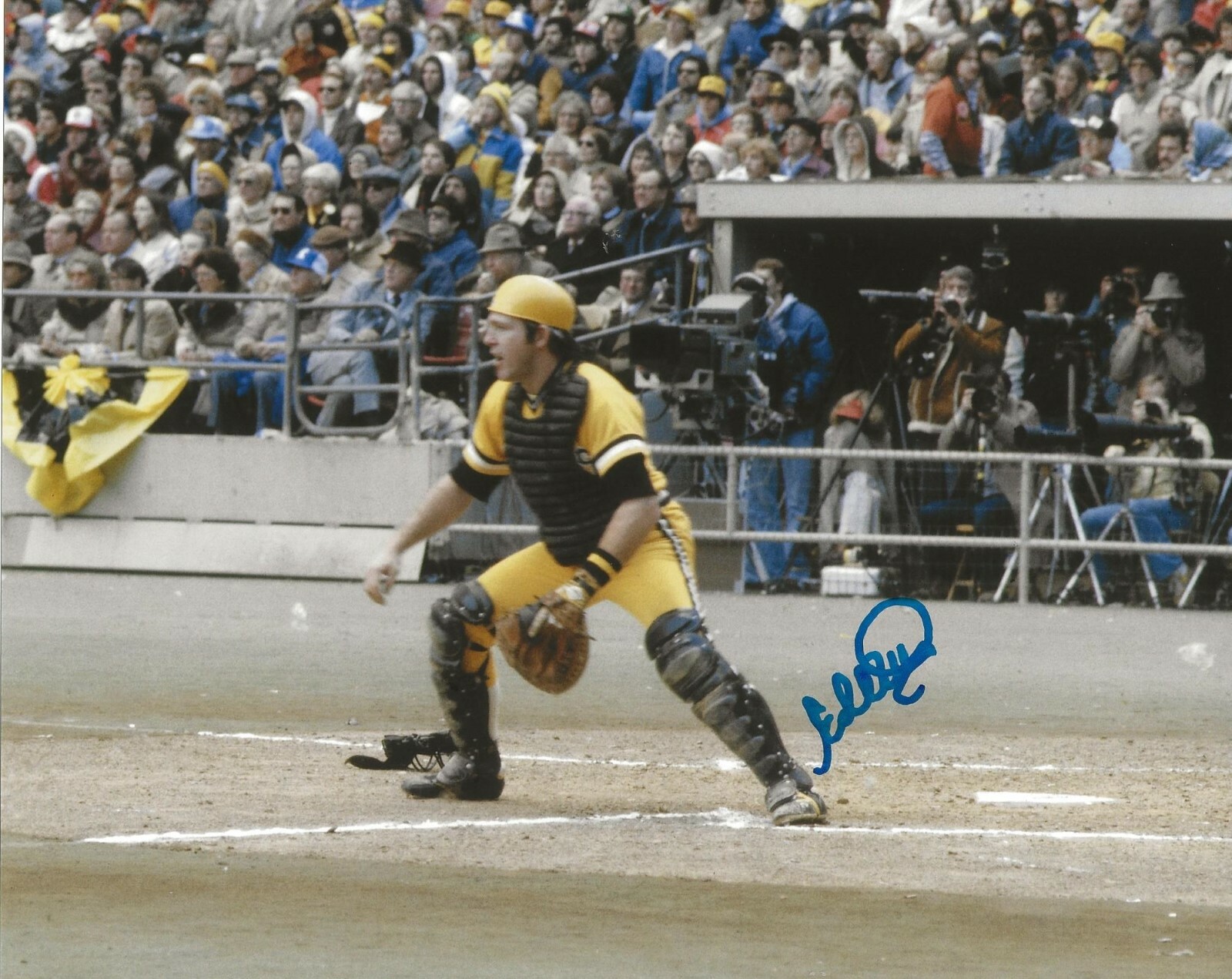 Ed Ott signed Pittsburgh Pirates 8x10 photo autographed 1979 World ...