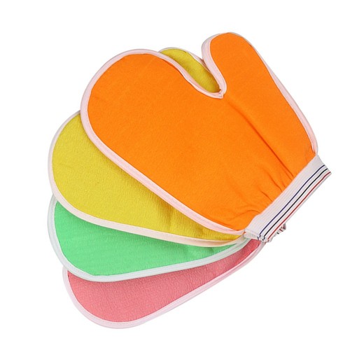 Thumbs Bath Towel Exfoliating Mitt for Women Body Clean Mitts Gloves | eBay