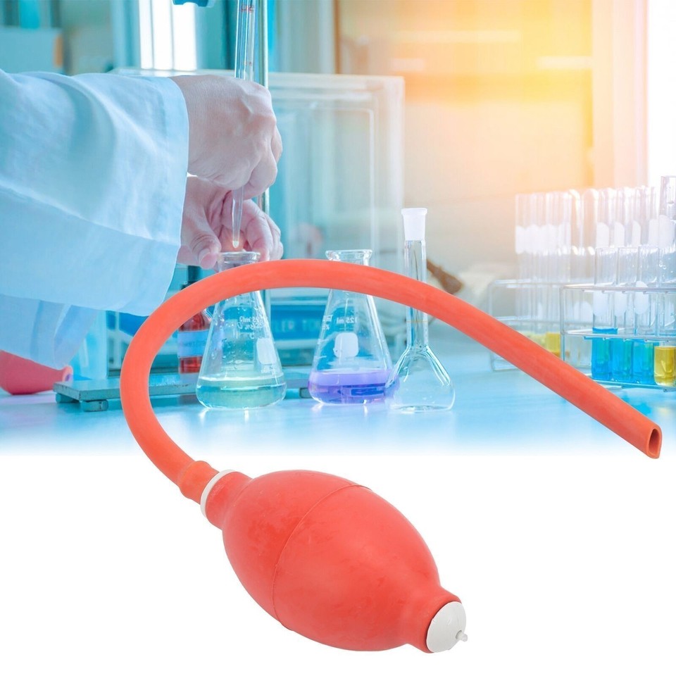 Rubber Squeeze Bulb Syringe Ball Explosion‑Proof Pressurized Laboratory ...