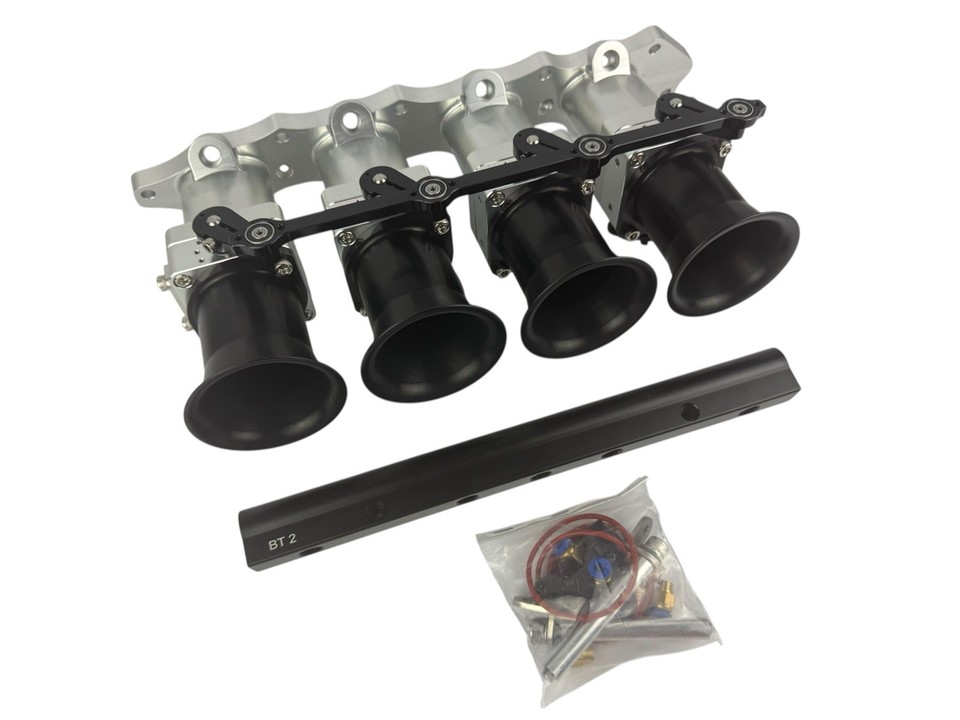 H Series Billet 55mm ITB Intake Manifold Individual Throttle Bodies H22 ...